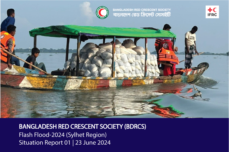Sylhet Flood 2024 - Situtation Report 1 - BDRCS